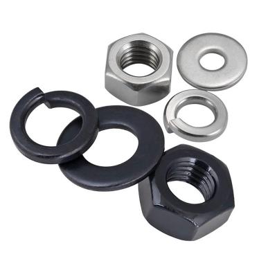 China DIN125 DIN127 Custom Metal Washer M3 - M72 Carbon Steel Washer for sale