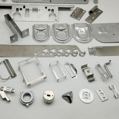 China Electroplating Metal Stamping Parts 1mm - 3mm  Precision Stamping Parts  0.01mm Tolerances for sale