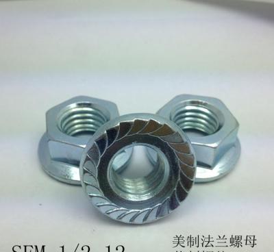 China Corrosion Resistant Hexagonal Head Nut M3 - M72 Hex Flange Lock Nut for sale