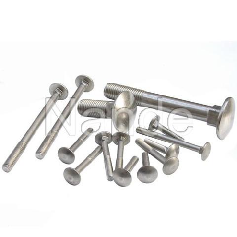 Quality DIN603 Stainless Steel Carriage Bolt M6 - M12 Mushroom Head Bolt for sale
