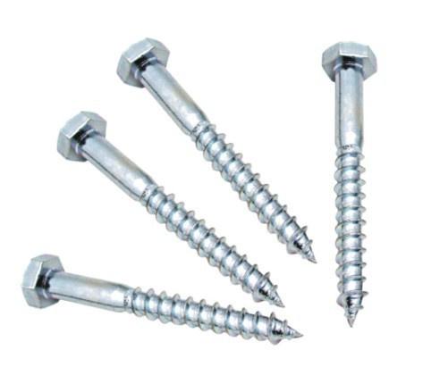 Quality Gold Plated OEM Screw M5 - M16 Hex Head Wood Screws For Secure Fastening for sale