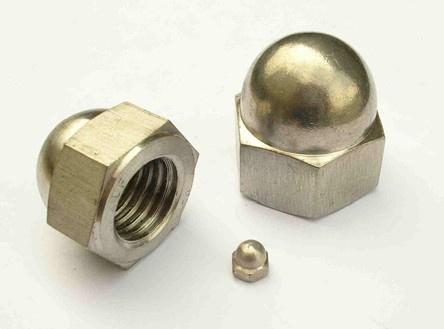 Quality ANSI Metal Hex Nuts Grade 4.8 Domed Head Nuts M3 - M12 For Precision And Reliability for sale