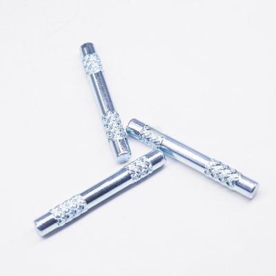 China 5.5mm 304 Stainless Steel Shaft OEM Knurled Shafts For Robot Car Toy Transmission Parts for sale