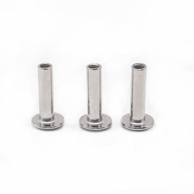 China Customized Pins And Rivets Plating Chicago Binding Screws Uncoated for sale