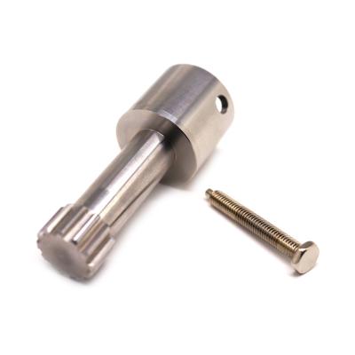 China Powder Coating Hollow Drive Shaft CNC Machined Aluminum Driveshaft Tube Customized for sale