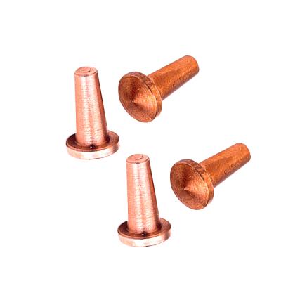China Grade 10.9 Pins And Rivets ISO Certified Brass Solid Rivets For Electronic Devices for sale