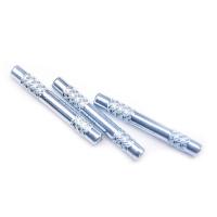 China Galvanized Knurled Precision Shaft Custom CNC Machining ±0.002mm Tolerance for sale