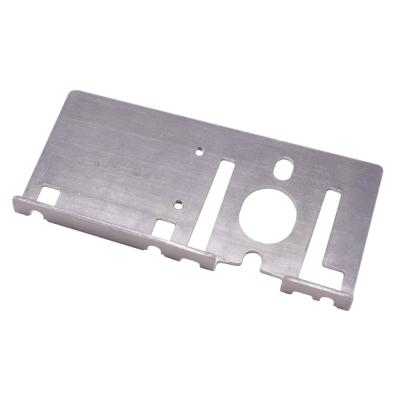 China Zinc Plated Custom Sheet Metal Brackets Non Standard Sheet Metal Mounting Bracket for sale