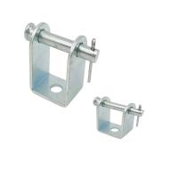 China Custom U Shaped Metal Bracket Precision 0.01mm Tolerance for Electric Push Rod Mount for sale