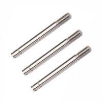 China Double Threaded High Precision Shaft 304 Stainless Steel 20mm Custom Round Shaft CNC Machining for sale