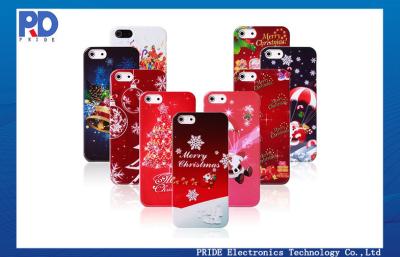 Cina Modello protettivo di casi del telefono cellulare di plastica ultrasottile per il Natale in vendita