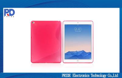 Cina Caso della copertura di forma TPU di S per l'aria 2, pellicola di protezione Shell del iPad di rosa caldo in vendita