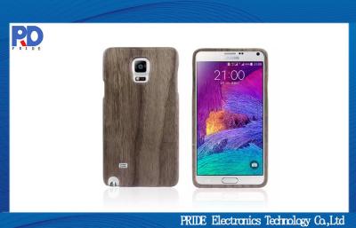 Cina Copertura posteriore dura di legno della noce, casse protettive della galassia Note4 di Samsung in vendita
