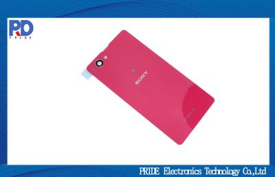 Cina Cassa rossa a 4.3 pollici della copertura posteriore/copertura della porta per Sony Xperia Z1 mini in vendita
