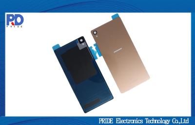 Cina Parti della correzione dei coperchi della batteria di Sony L55T dell'oro, copertura posteriore per Sony Xperia Z3 in vendita