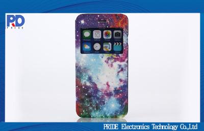 中国 iPhone 6 つのプラスの携帯電話の保護箱、窓の眺めフリップ カバー皮 販売のため