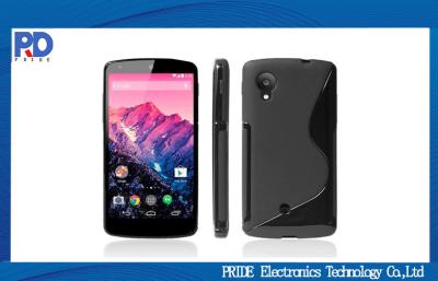Cina Copertura protettiva di casi TPU del telefono cellulare di forma di S per il nesso 5 del LG Google in vendita