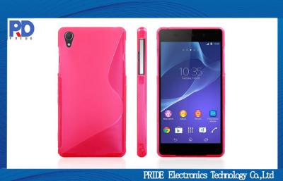 Cina Copertura durevole di forma protettiva TPU di casi/S del telefono cellulare di Sony Xperia Z2 in vendita