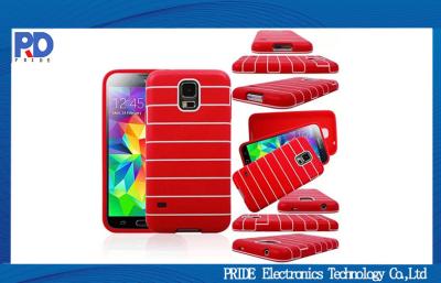 Cina Casi protettivi del telefono cellulare durevole di TPU, pelle della copertura della galassia S5 di Samsung in vendita