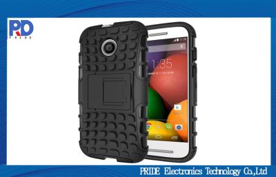 Cina Casi protettivi del telefono cellulare irregolare, cassa ibrida del PC di Motorola Moto E in vendita