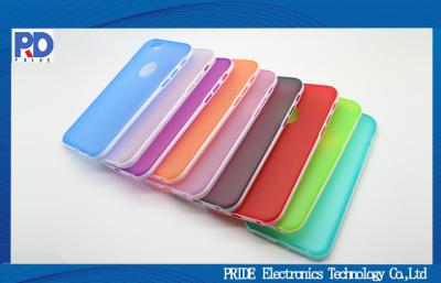 Cina Pelle variopinta di caso della copertura del cristallo TPU Proetctive di iPhone 6 a 4.7 pollici in vendita