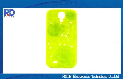 Cina Caso della scultura 3D Rosa per Samsung S4, pelle della copertura del fiore di modo S4 in vendita
