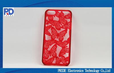 Cina caso protettivo della farfalla della maglia di iPhone 5s, copertura a cristallo sottile di iPhone 5 in vendita