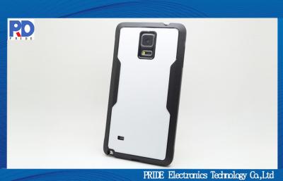 Cina Casi protettivi del telefono cellulare del PC di TPU per la pelle dell'ibrido della nota 4 della galassia di Samsung in vendita