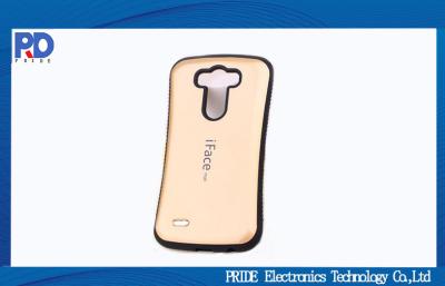 Cina Ibrido pelle dello Smart Phone del PC + di TPU/copertura di plastica di caso di guscio duro/LG G3 in vendita