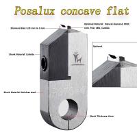 China Carbide Shank Concave Flat Shape Posalux Diamond Tools for sale