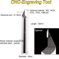 China SS304 Shank ND CVD Diamond Engraving Tools for sale