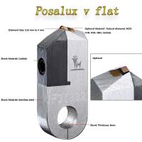 China Customized 6mm V Flat Posalux Diamond Tools for sale