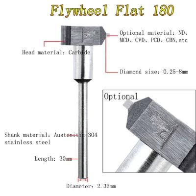China 180 graadvliegwiel Diamond Tools Te koop