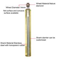 China 90pcs Natural Diamond Dull Wheel Background Tools for sale