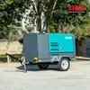 Quality Cfair 275 Cfm 7 Bar Diesel Powered Portable Air Compressor with Good Price for sale
