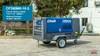 Quality Top Quality 375cfm 7bar Portable Type Air Compressor Powered by Diesel Engine for sale