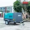Quality Top Quality 375cfm 7bar Portable Type Air Compressor Powered by Diesel Engine for sale