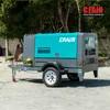 Quality Popular Model 185cfm Portable Diesel Air Compressor for Sale for sale