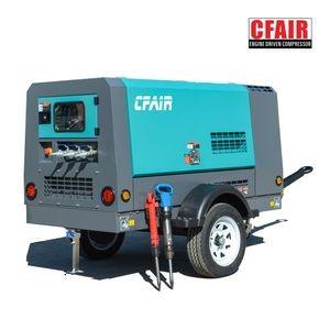 Quality 100cfm Portable Type Diesel Air Compressor for sale