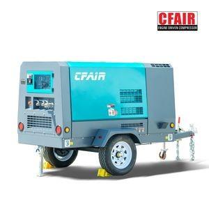 Quality Cfair Brand Portable Screw Type 265cfm Air Compressor for Construction for sale