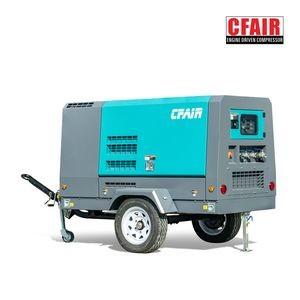 Quality 275cfm @7 Bar Towable Diesel Air Compressor for Offshore Oil Platforms for sale