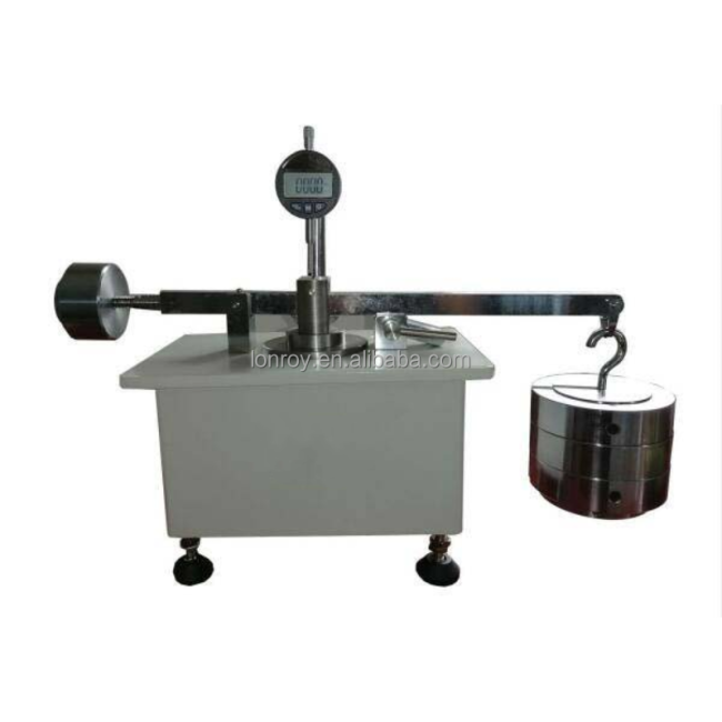 ISO 9863 ASTM D5199 Geosynthetics Thickness Measuring Instrument front view