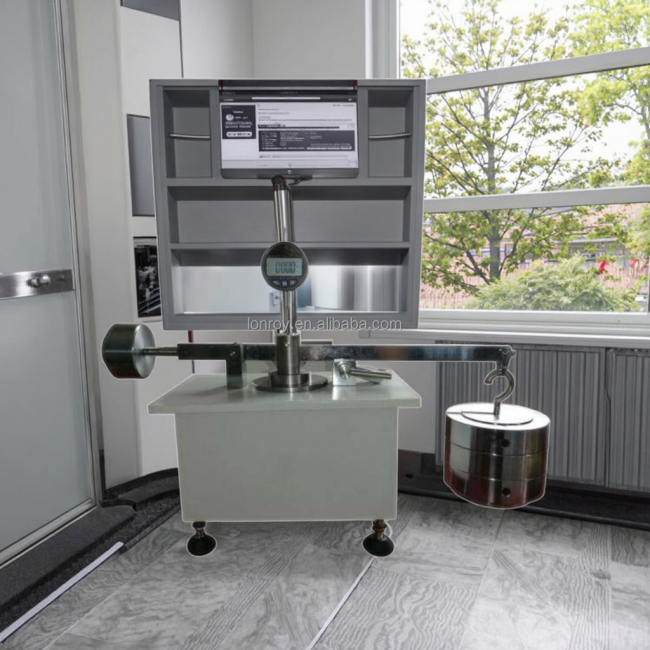 ISO 9863 ASTM D5199 Geosynthetics Thickness Measuring Instrument close-up