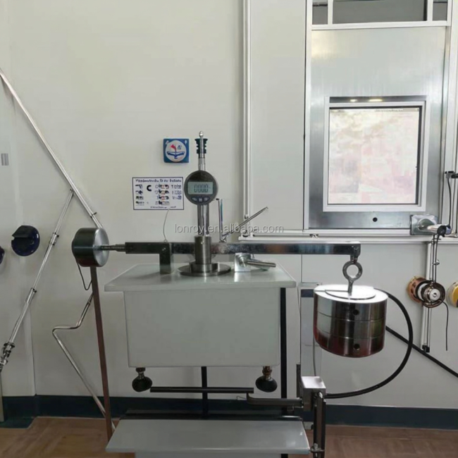 ISO 9863 ASTM D5199 Geosynthetics Thickness Measuring Instrument side view