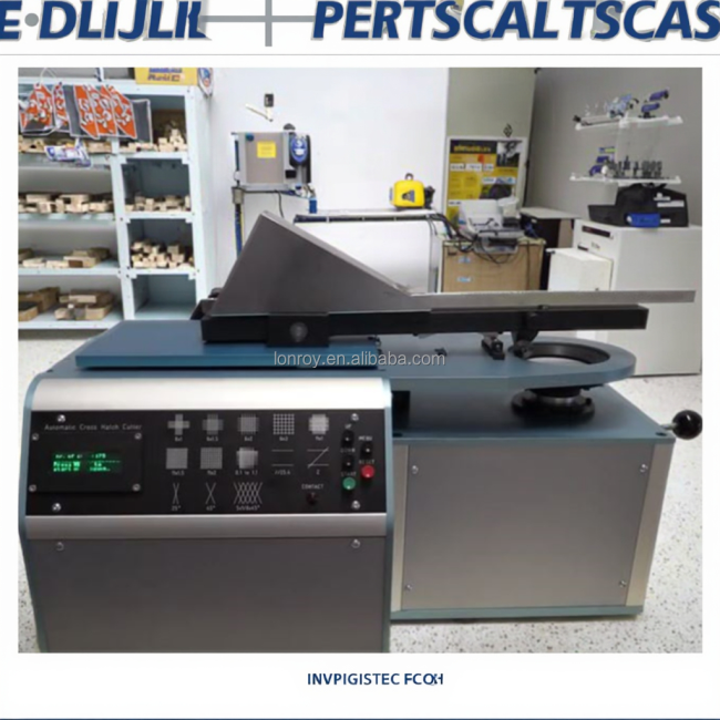 ASTM D3359 D3002 Fully Automatic Scratch Tester showing testing mechanism