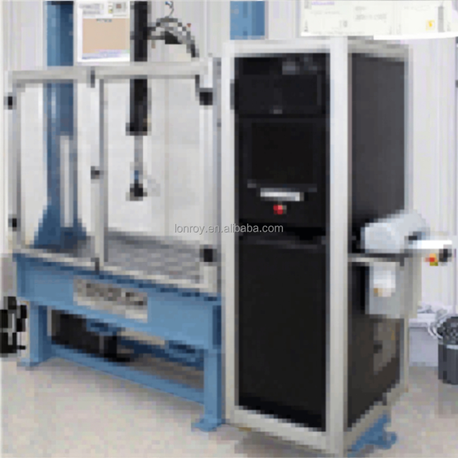 Side view of pull test instrument