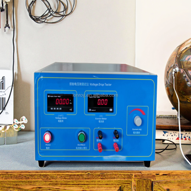 ISO 8092 Automotive Wire Connector Voltage Drop Tester control panel