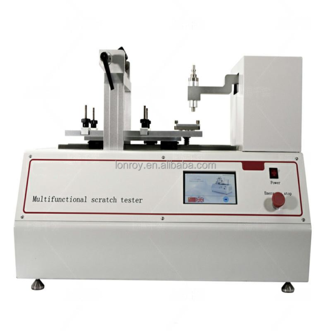 BN 108 GME 60401 Multifunctional Abrasion Resistance Tester showing control panel and test area
