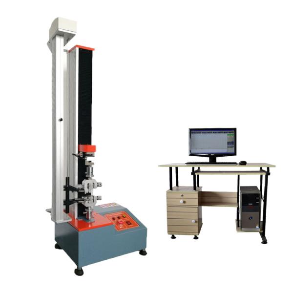 Quality ASTM D903 Single Column Universal Tensile Test Machine 0 - 5KN For Aerospace for sale