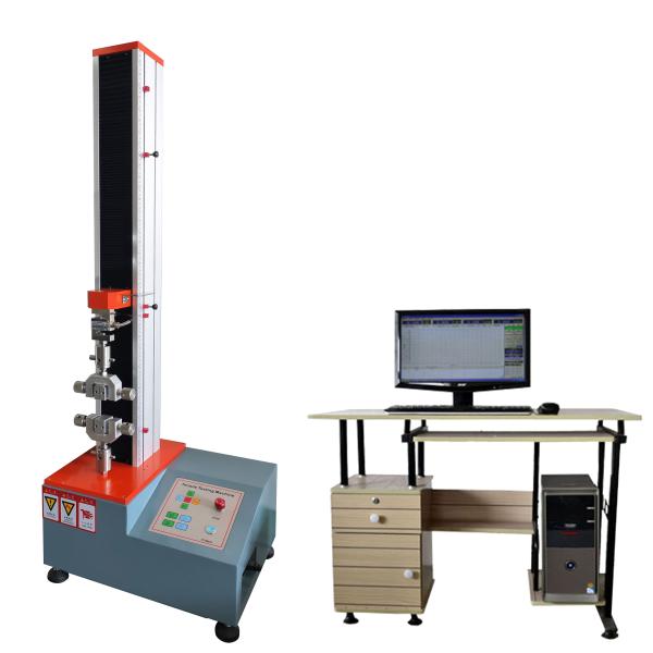Quality ASTM D903 Single Column Universal Tensile Test Machine 0 - 5KN For Aerospace for sale